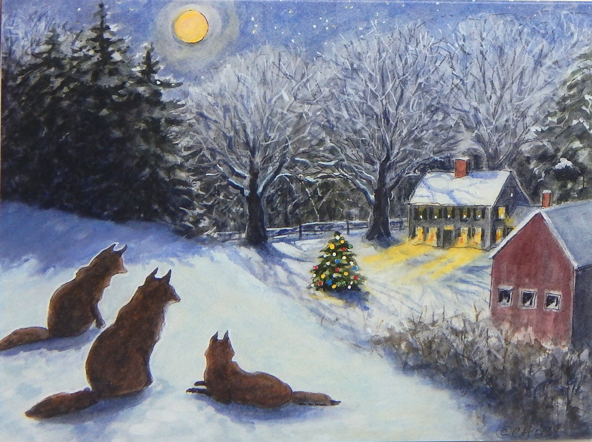 Wildlife Holiday Notecards (#1204)Blank Inside, Story Line on BackNEW ...